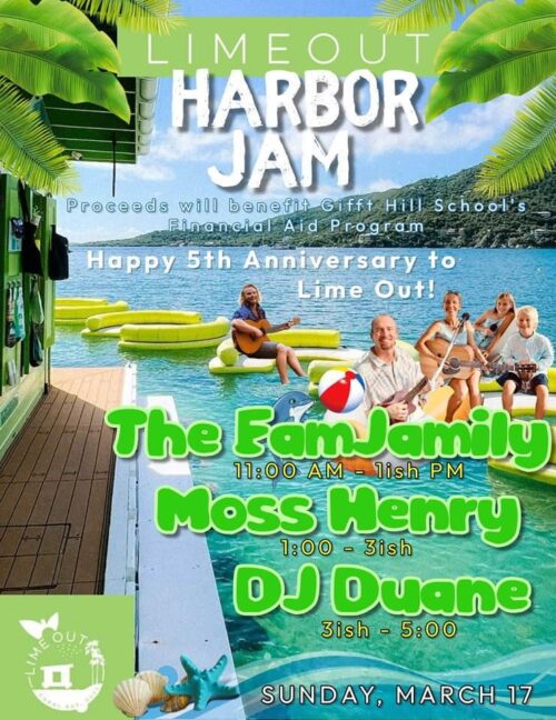 HARBOR JAM: MOSS HENRY - SAINT JOHN ISLAND GUIDE